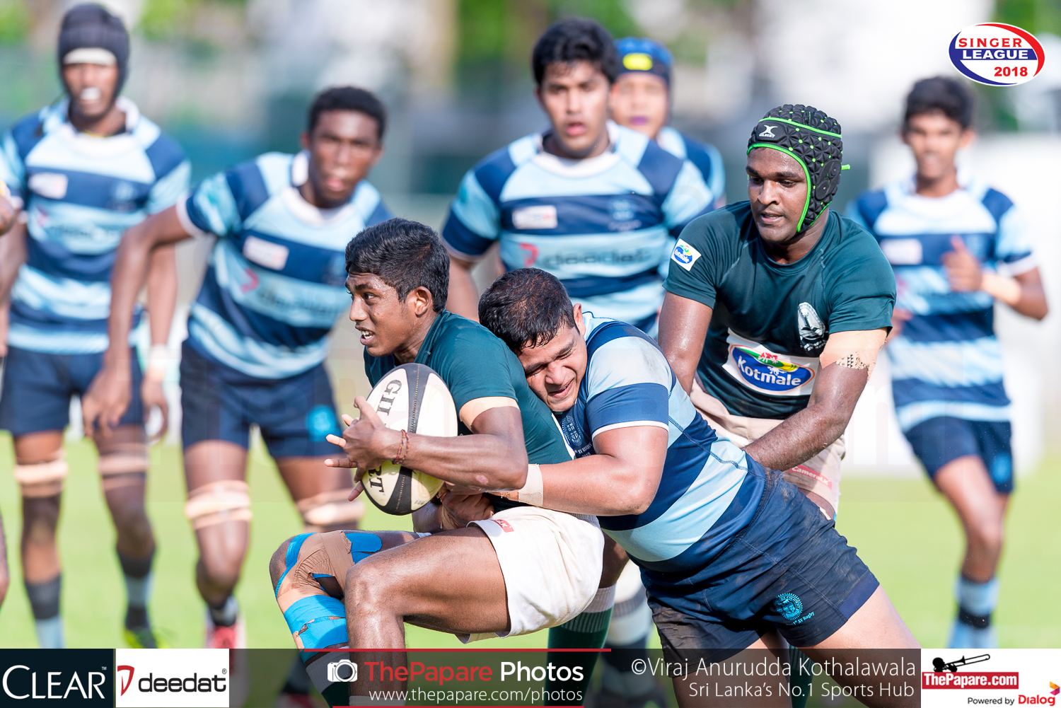 Photos: Wesley College v Isipathana College - Schools Rugby 2018