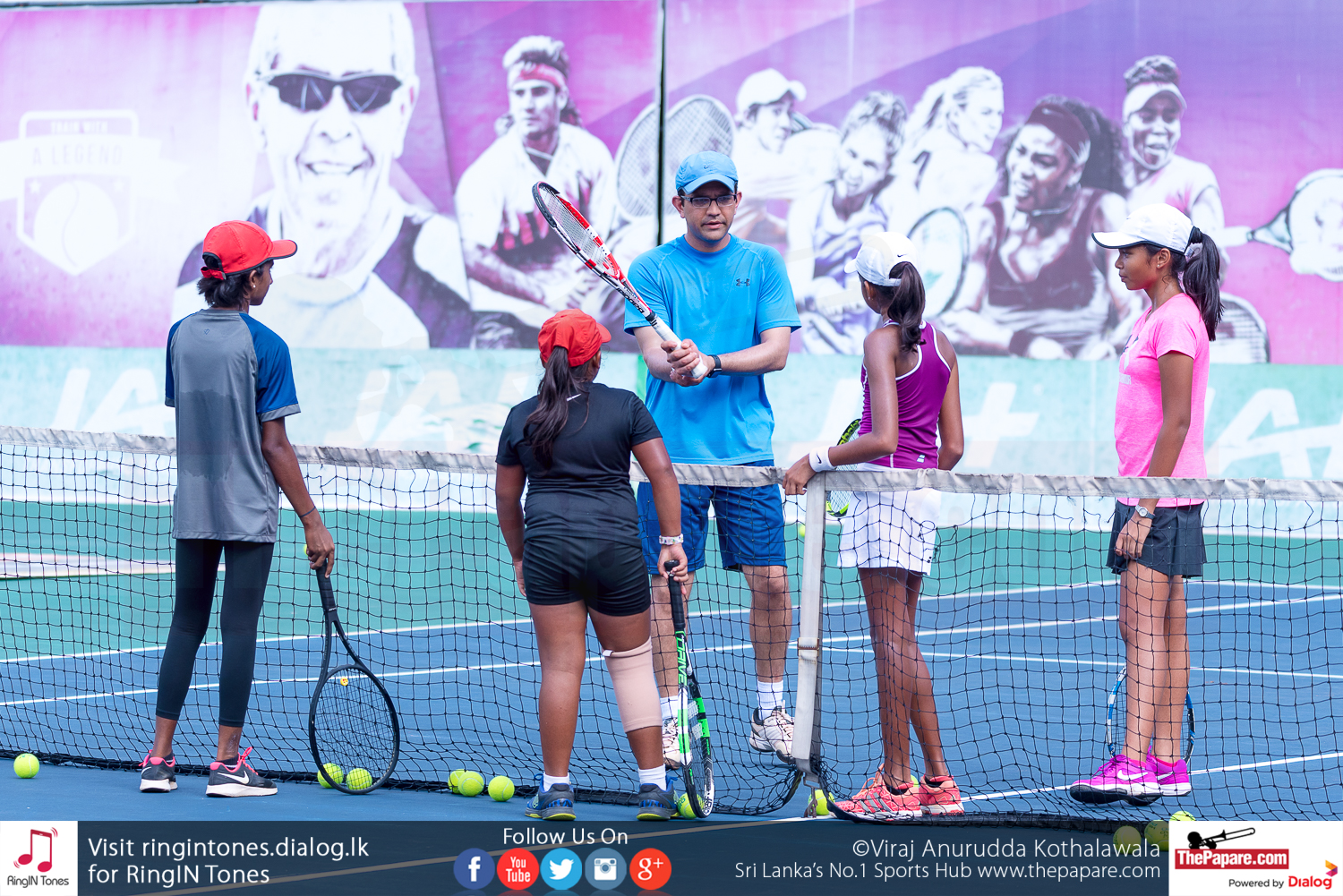 Photos: Harsh Mankad Tennis Training camp - Day1