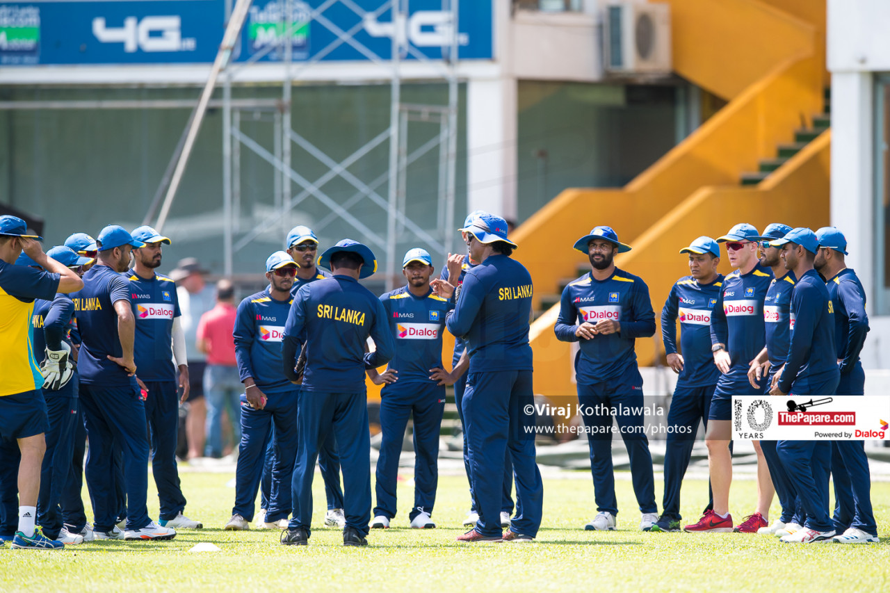 Photos : Sri Lanka practice session ahead of 1st Test against New Zealand