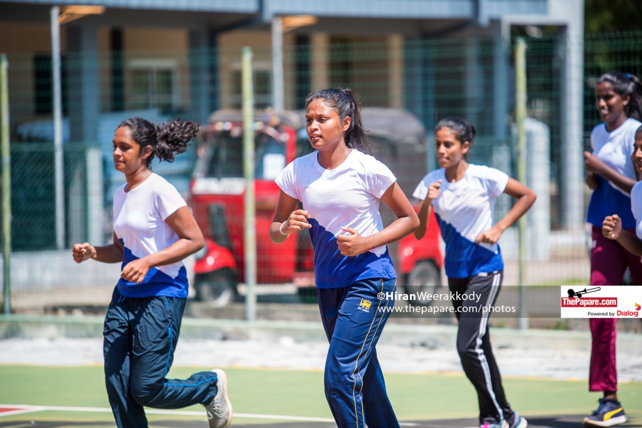 Photos: U16 National Netball Team Practice Session 2019