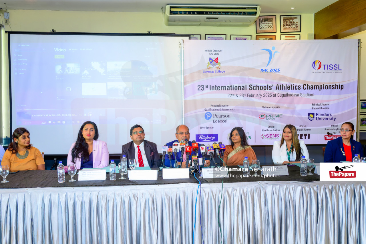 Photos - Press Conference – 23rd International Schools’ Athletics ...