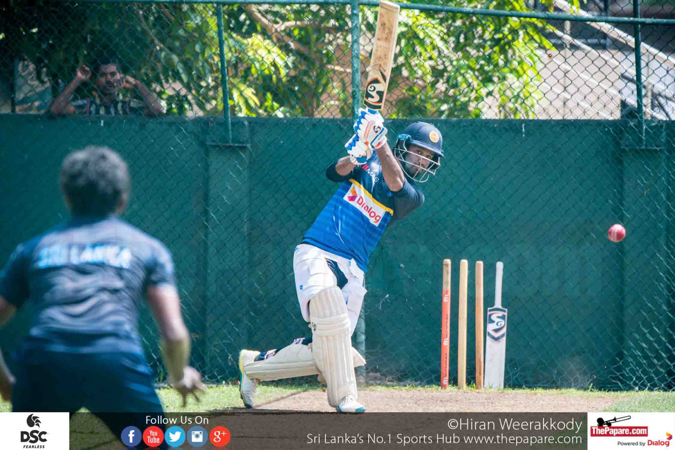 Photos: Sri Lanka Practices Ahead of 2nd Test 2017