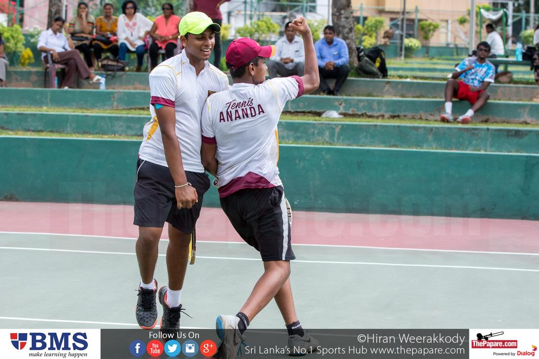 Under 17 Tennis: Ananda pounce on St. Peter’s, Ladies’ take double