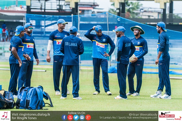 Photos: Sri Lanka team practicing before the Test series
