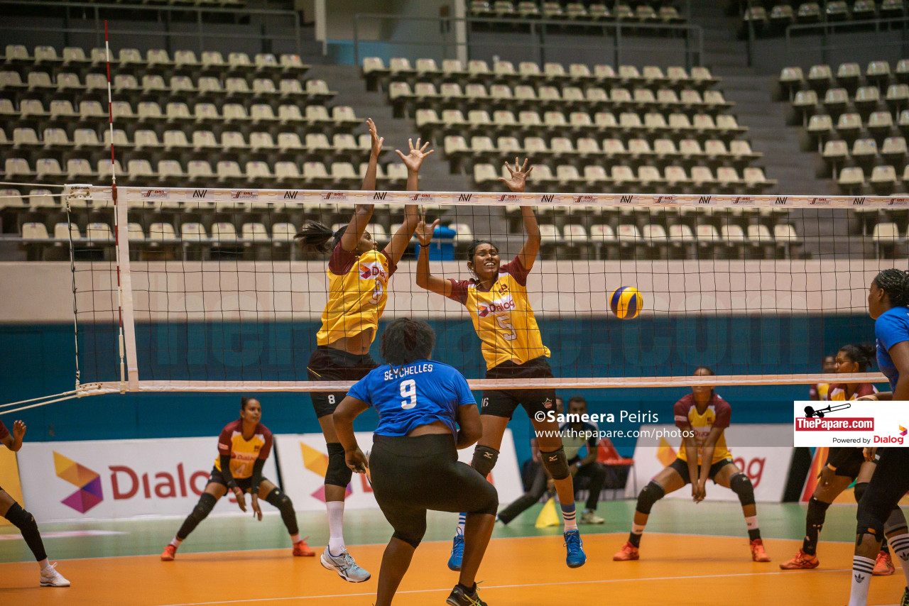 Photos - Seychelles Women's Volleyball tour of Sri Lanka | Sri Lanka v ...