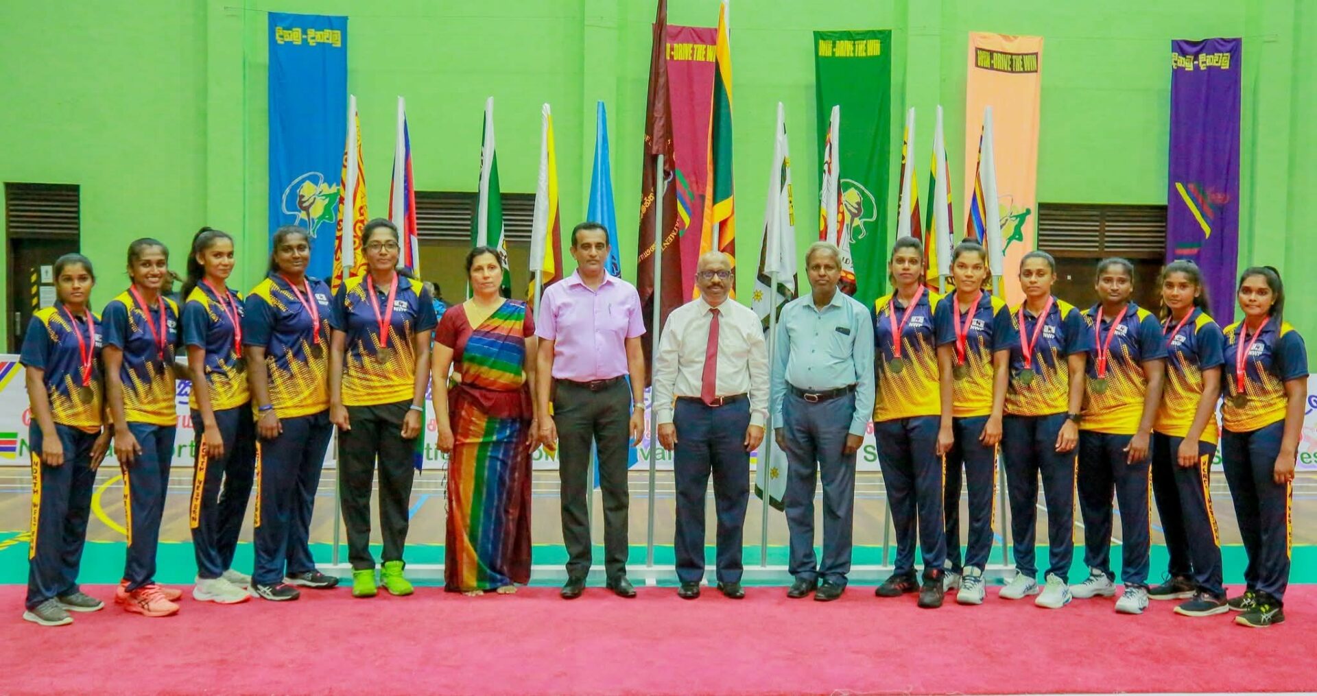 Western and Sabaragamuwa Provinces Triumph in volleyball