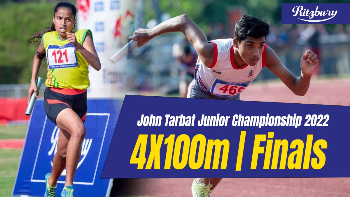 WATCH - 4X100m | Finals - John Tarbat Junior Championship 2022