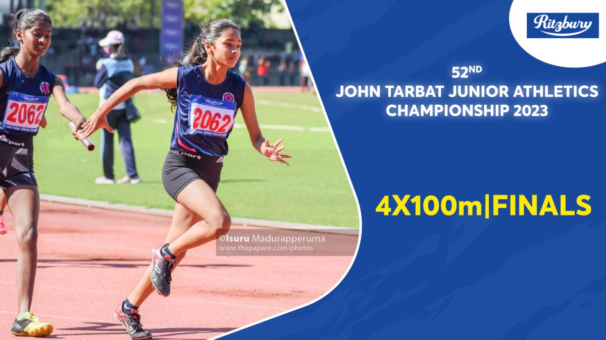 WATCH - 4x100m | Finals | Ritzbury Junior John Tarbat 2023