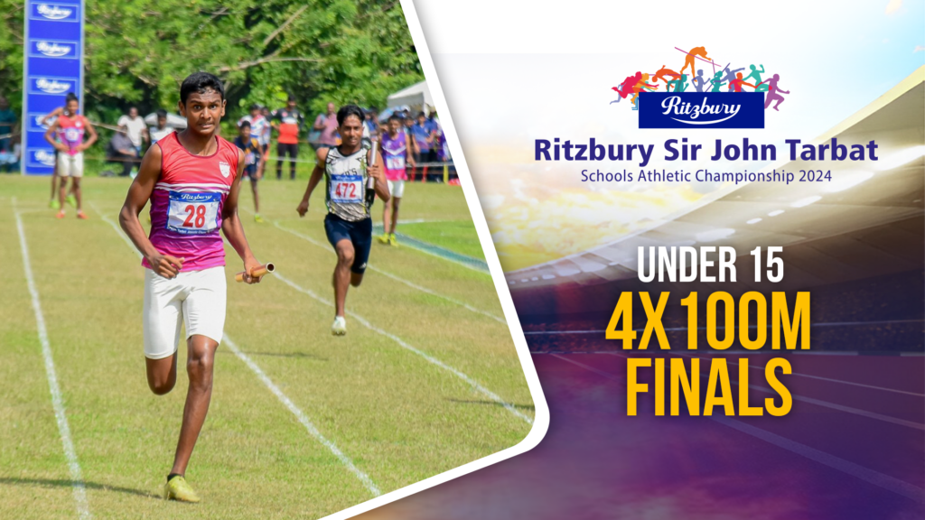 WATCH - 4x100m Finals (U15) - 53rd Ritzbury Sir John Tarbat Junior ...