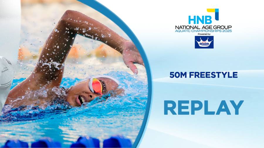 WATCH - REPLAY - 50m Freestyle | HNB NAG Aquatic Championships 2025
