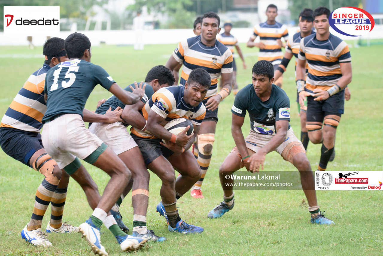 Photos : St. Peter's College vs Isipathana College | Schools Rugby ...