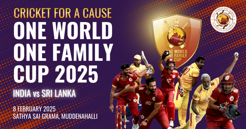 One World One Family Cup 2025 – Cricket for a Cause