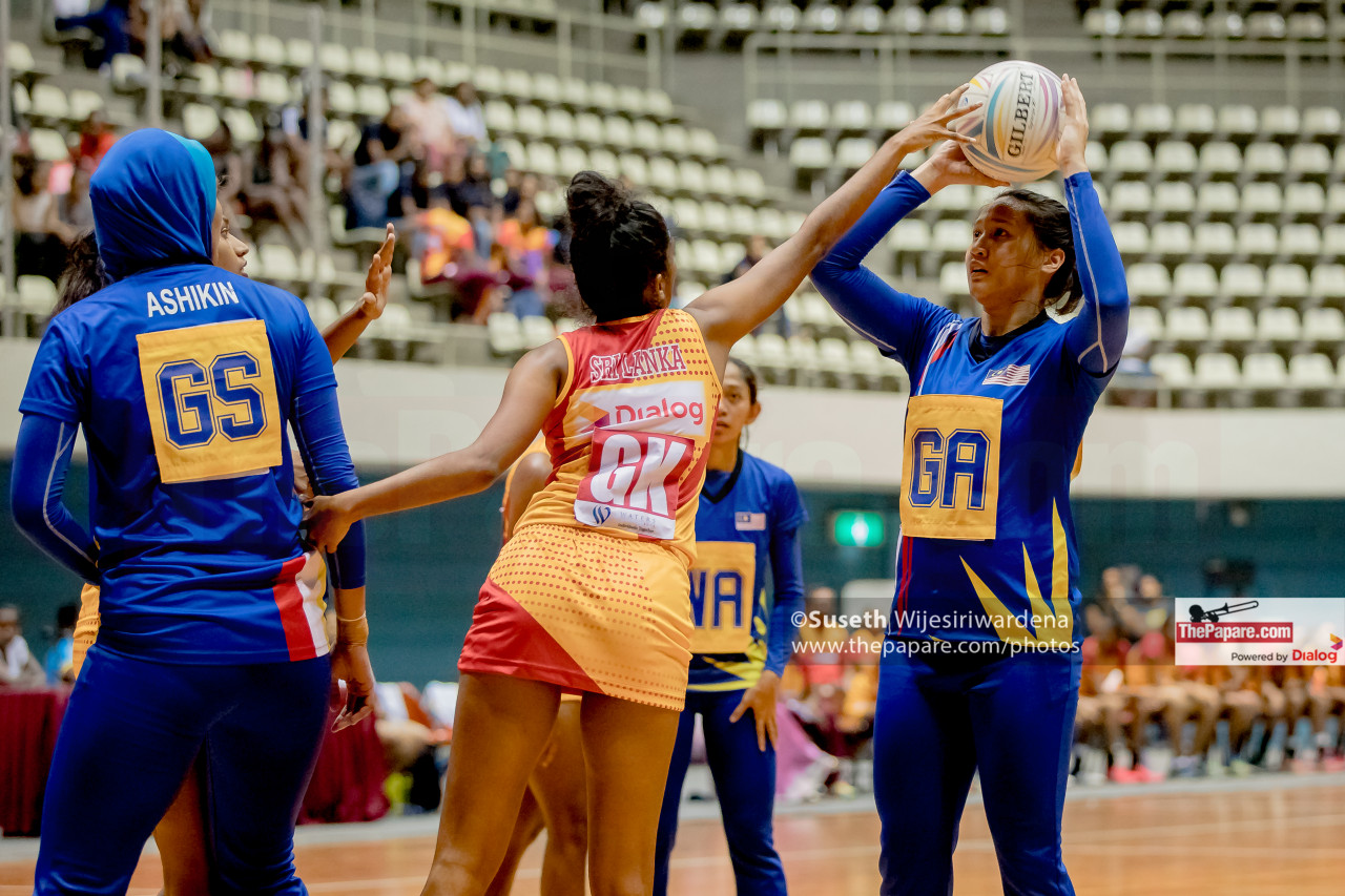 Photos: Sri Lanka Youth v Malaysia | Quadrangular Netball Tournament 2019
