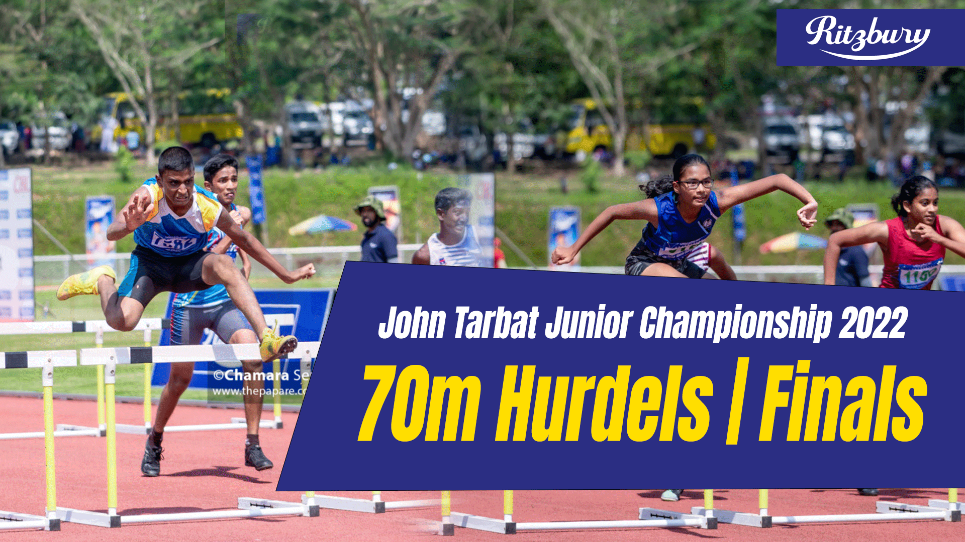WATCH - 70m Hurdles | Finals - John Tarbat Junior Championship 2022