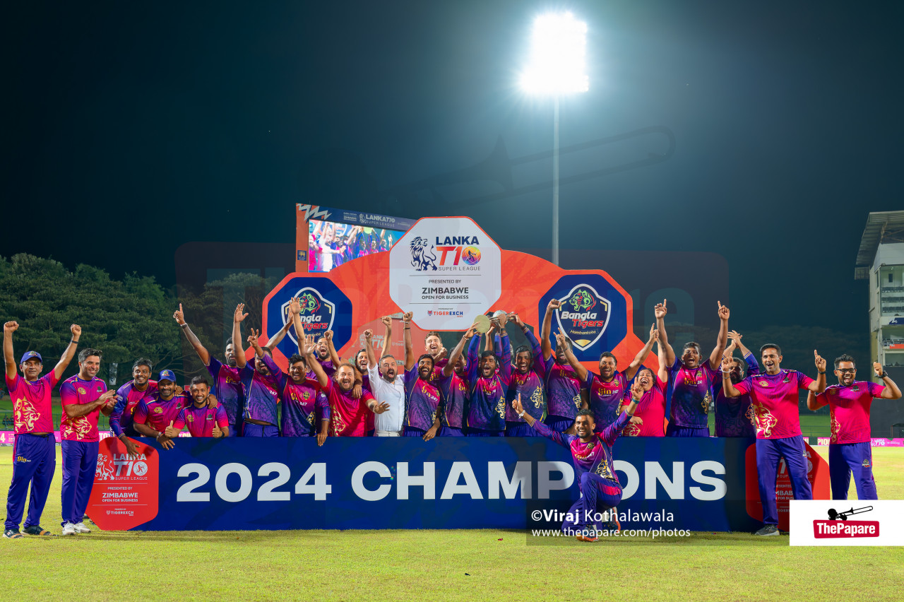 Photos - Jaffna Titans Vs Hambantota Bangla Tigers | Lanka T10 Super ...