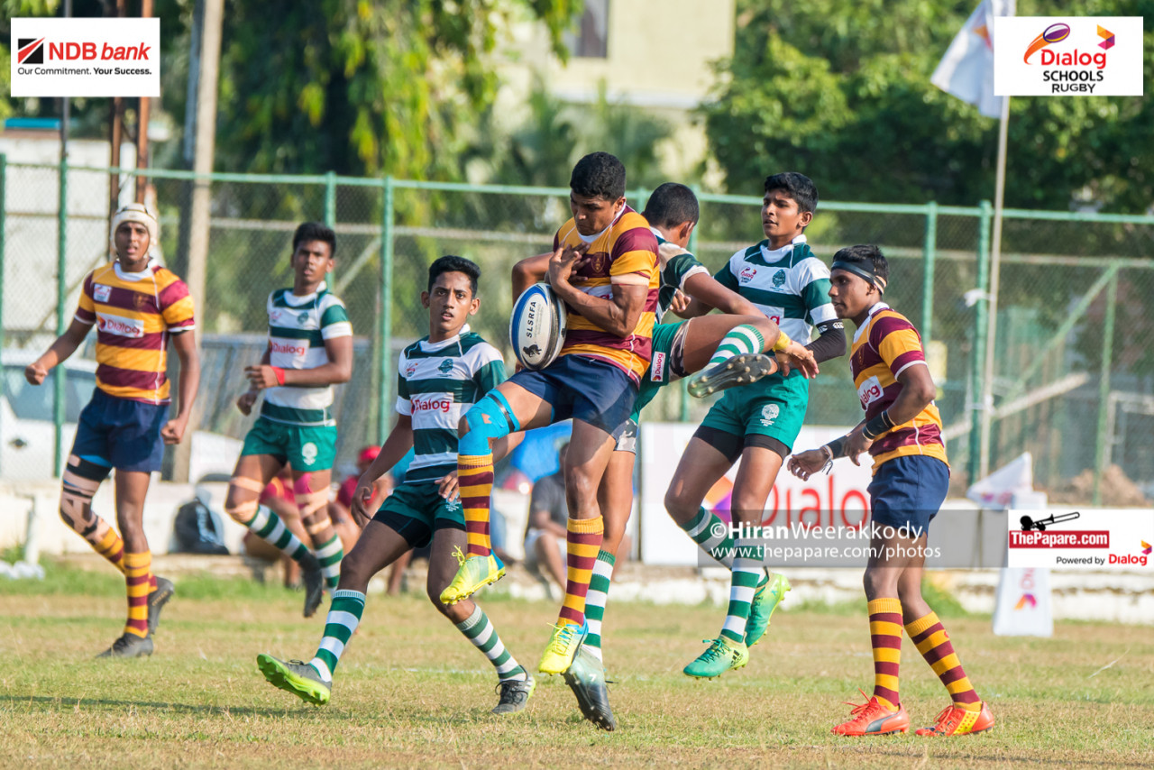Photos : St.Benedict's College v Ananda College | Dialog Schools Rugby ...