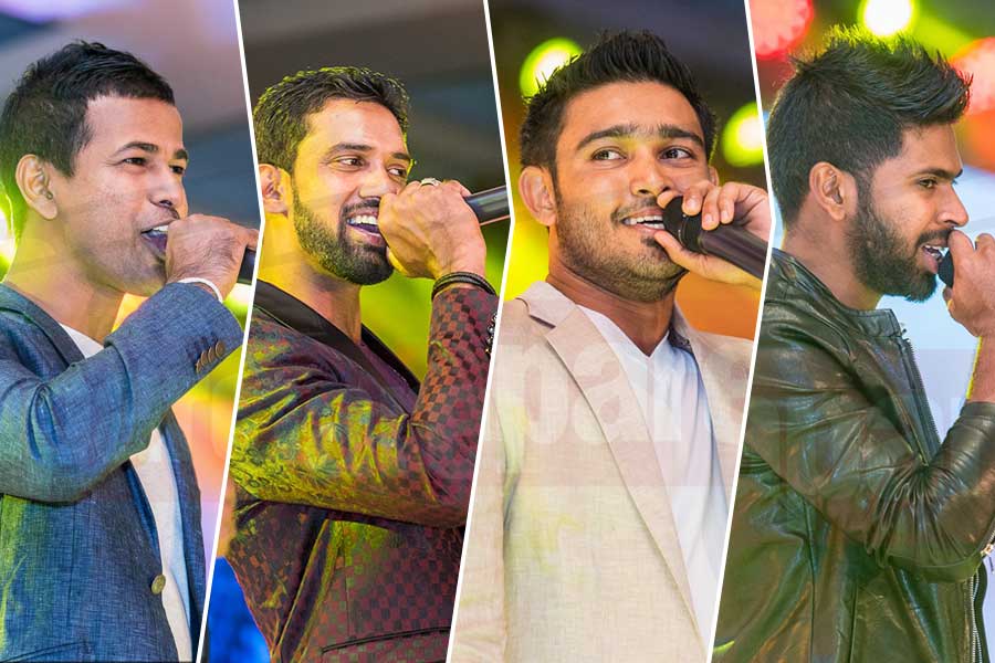 Sri Lanka national cricketers turned singers