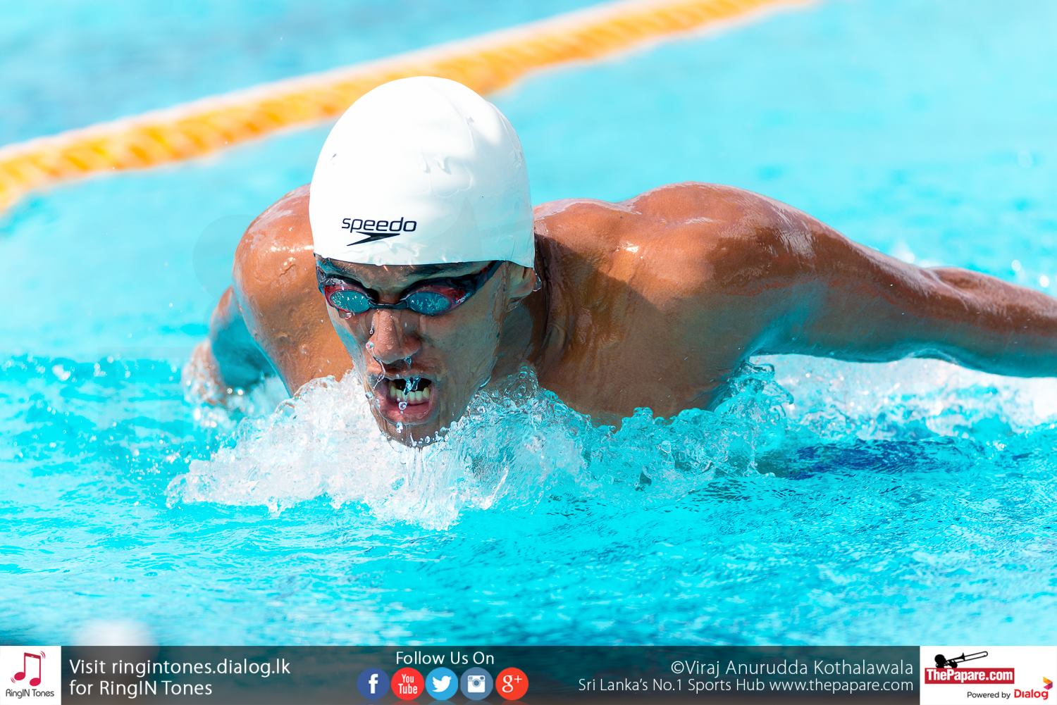 Akalanka finish 10th in the world in 50m Back - YOG 2018