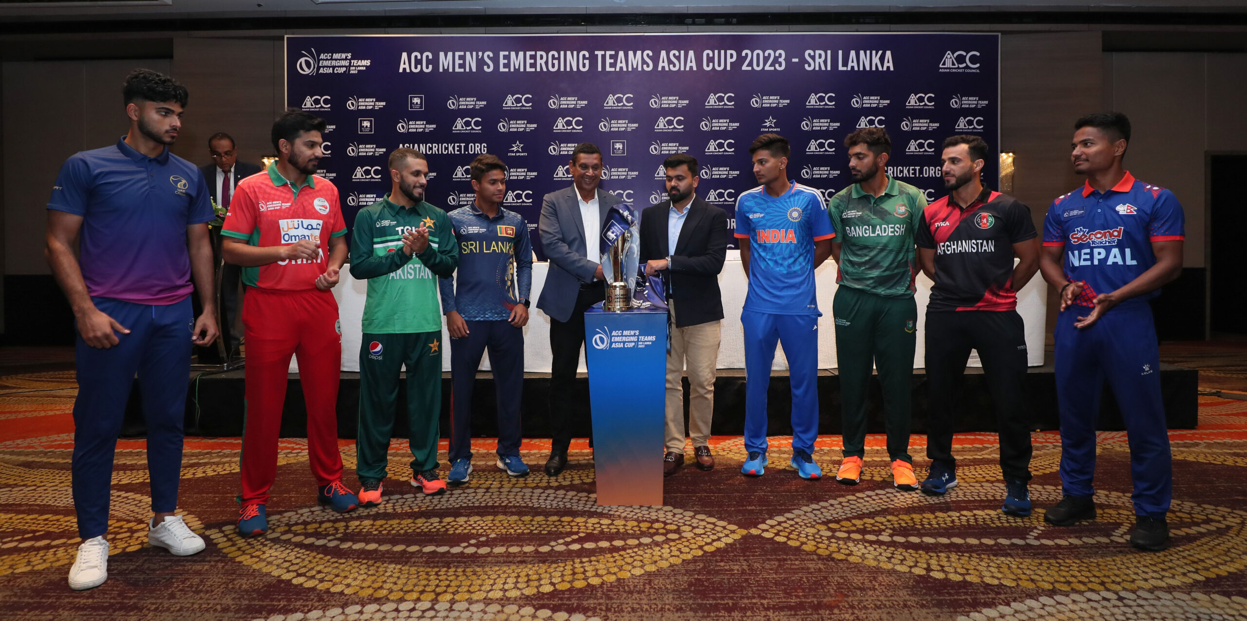 Photos - Pre-Tournament Media Briefing | ACC Men's Emerging Teams Asia ...