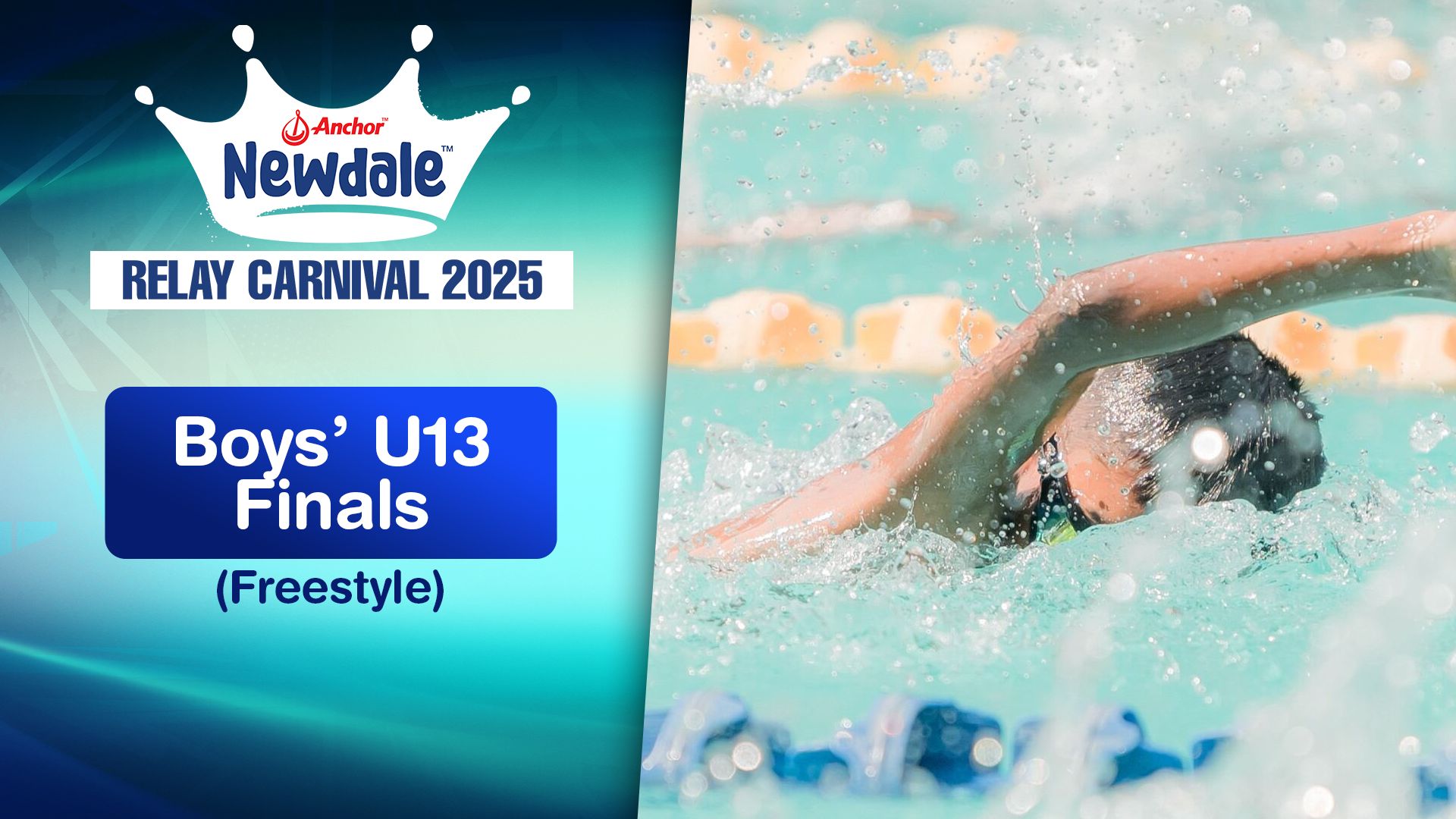 WATCH – Boys’ U13 Finals (Freestyle) – Anchor Newdale Relay Carnival 2025