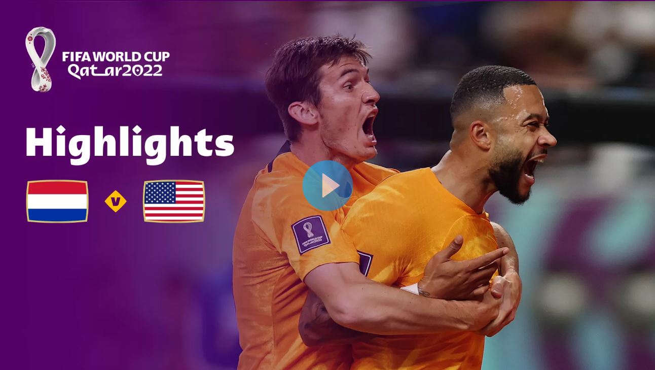 Highlights - Netherlands v USA | Round of 16 | FIFA World Cup Qatar 2022