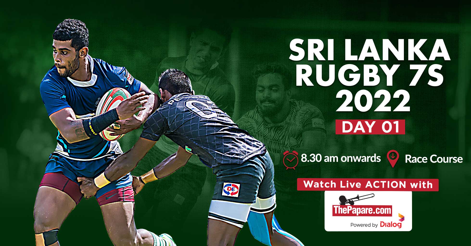 REPLAY - Sri Lanka Rugby 7s 2022 - Day 1
