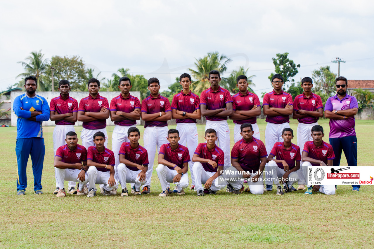 Photos: Dharmapala College U17 Cricket Team Preview 2019