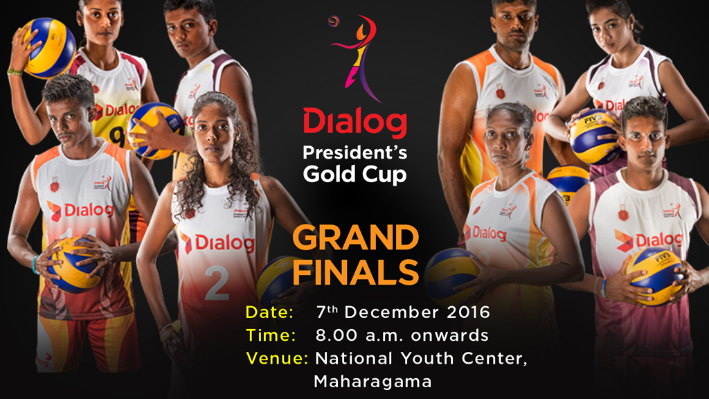 Dialog President’s Gold Cup volleyball Championship 2016