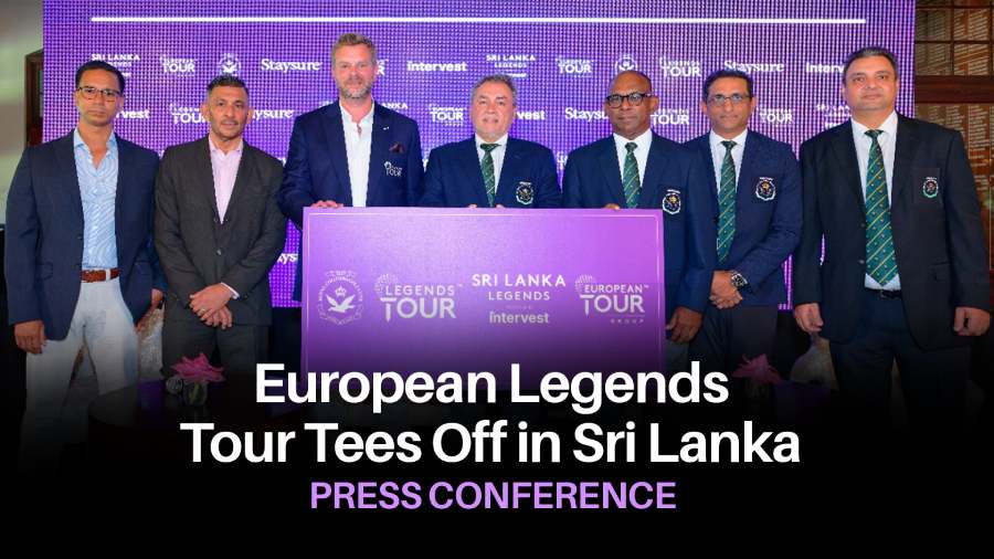 WATCH – European Legends Tour Tees Off in Sri Lanka – Press Conference