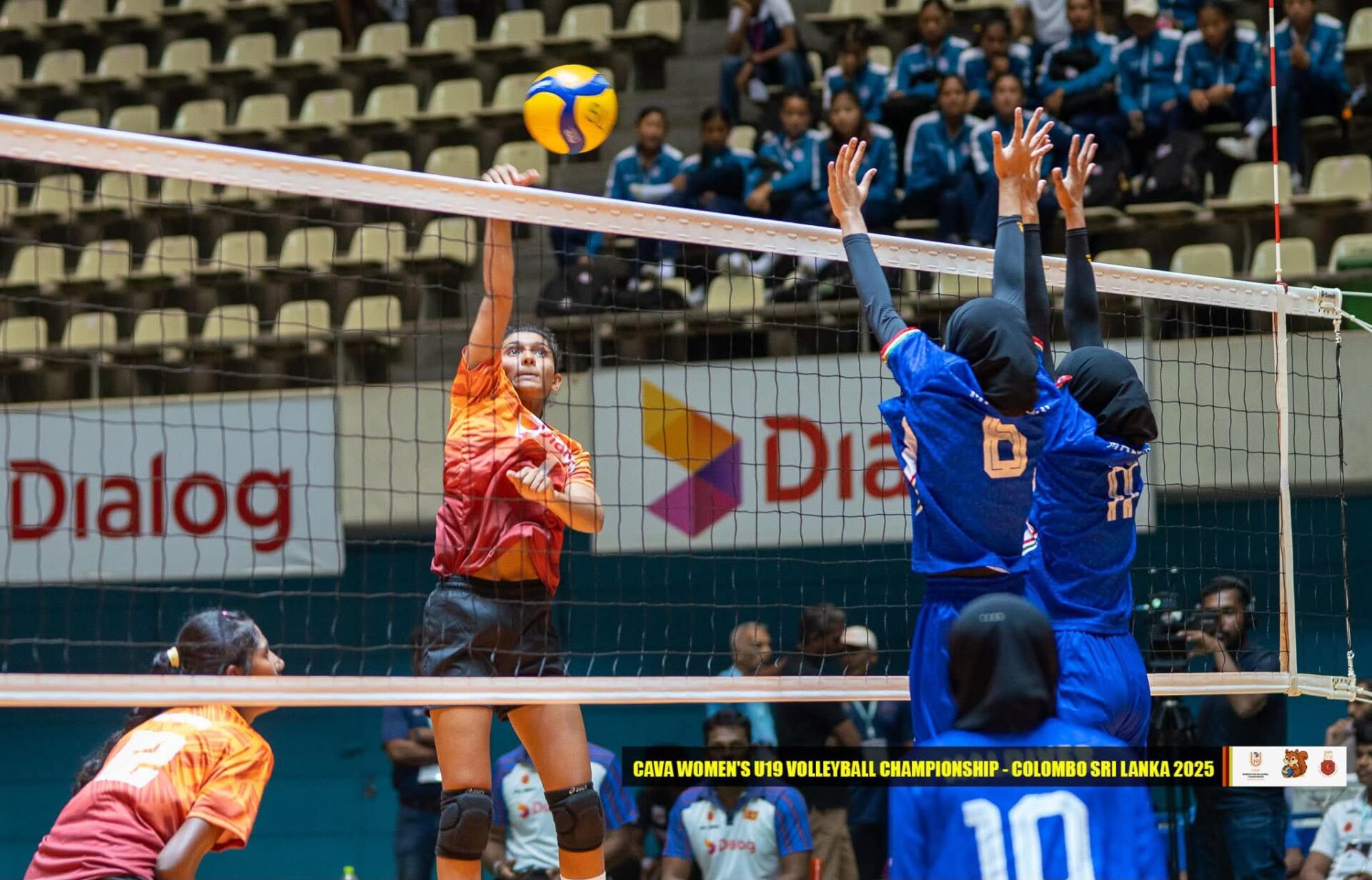 CAVA U19 Volleyball: Blitz of Apsara and Sulakshana steamrolls Maldives