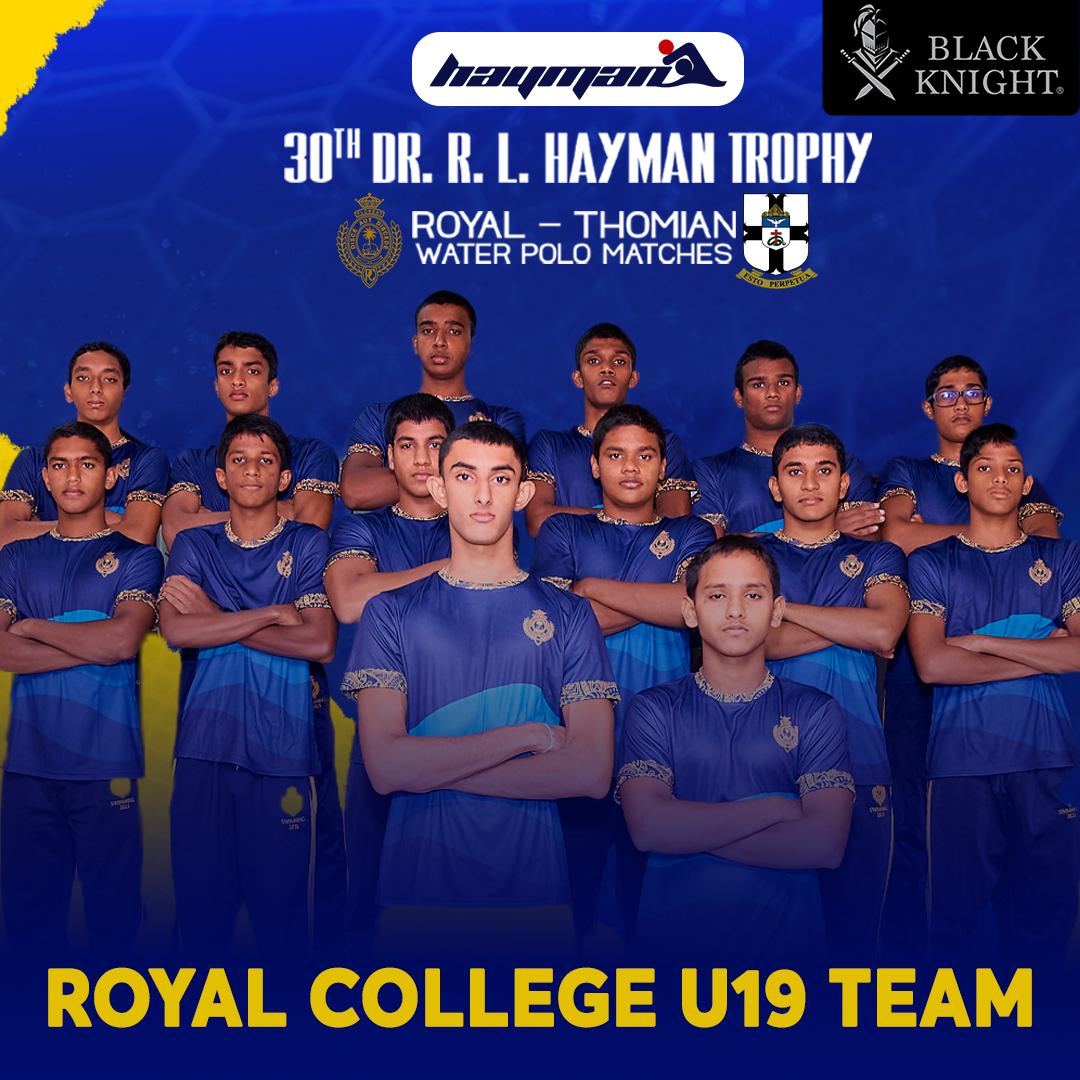 Photos - Royal College U19 Water Polo Team | 30th Dr. R.L Hayman Trophy