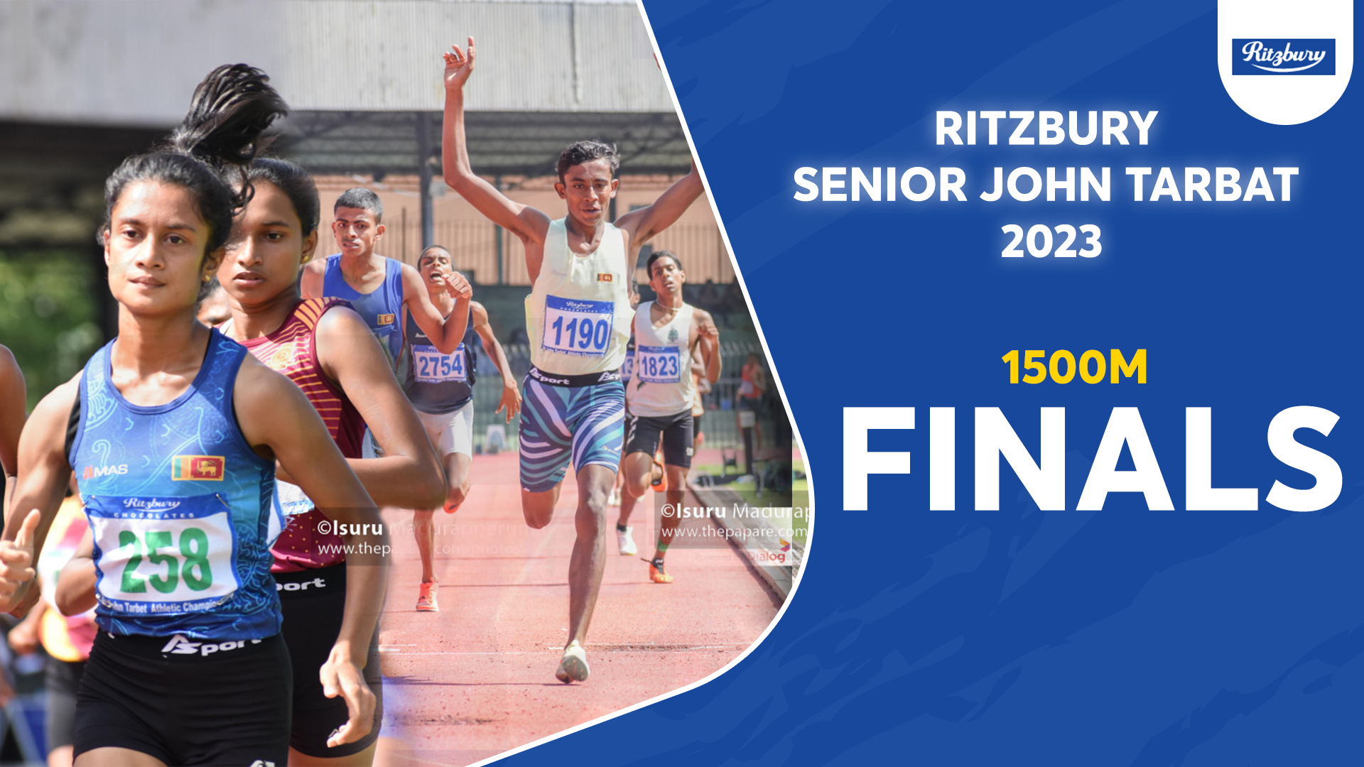 WATCH - 1500m| Finals | Ritzbury Senior John Tarbat 2023
