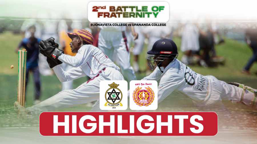 Highlights | 02nd Battle of Fraternity | Upananda College vs Buonavista ...