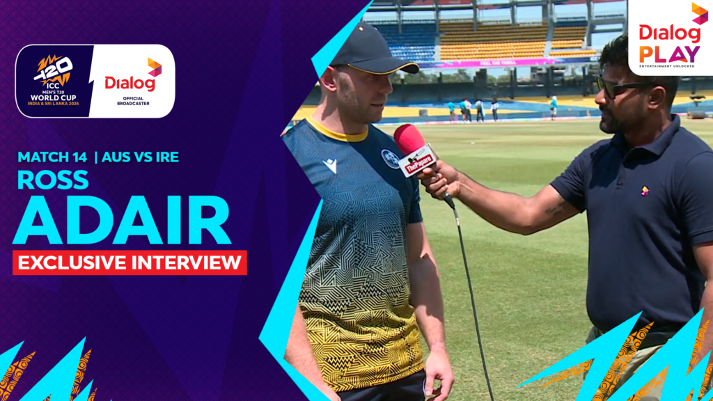 WATCH – “We are trying to acclimatize to the heat in Sri Lanka ...
