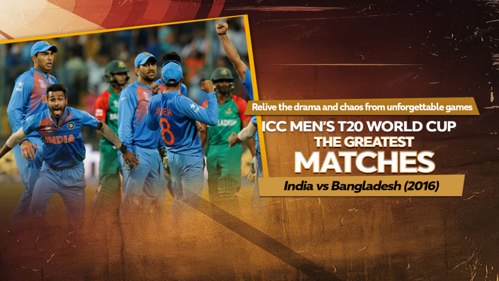 WATCH - ICC Men’s T20 World Cup - The Greatest Matches – Episode 5