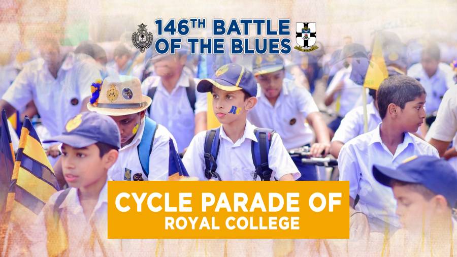 WATCH – Cycle Parade of Royal College – 146th Battle of the Blues