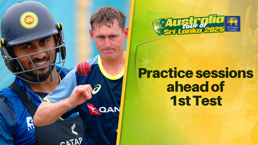 WATCH - Preparations in full swing as Warne-Murali Trophy awaits - #SLvAUS