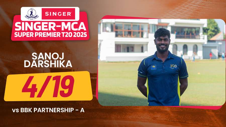 WATCH - Sanoj Darshika 4/19 vs BBK Partnership - Singer-MCA Super ...
