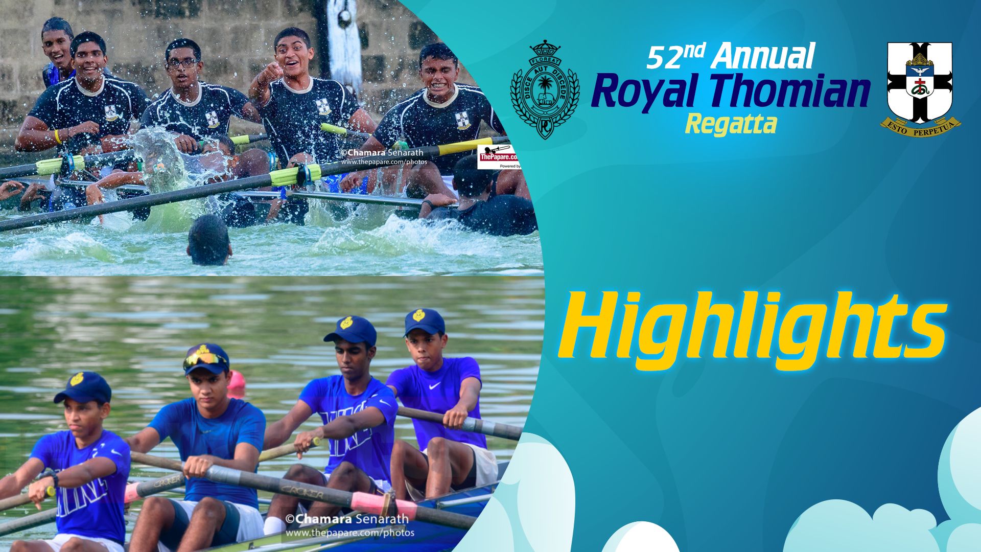Highlights - 52nd Annual Royal Thomian Regatta