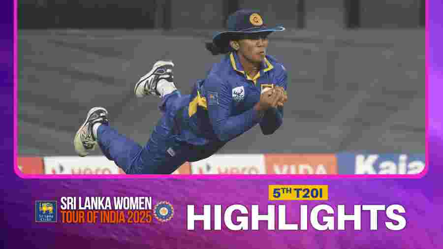 WATCH - HIGHIGHTS – 5th T20I - Sri Lanka Women tour of India 2025