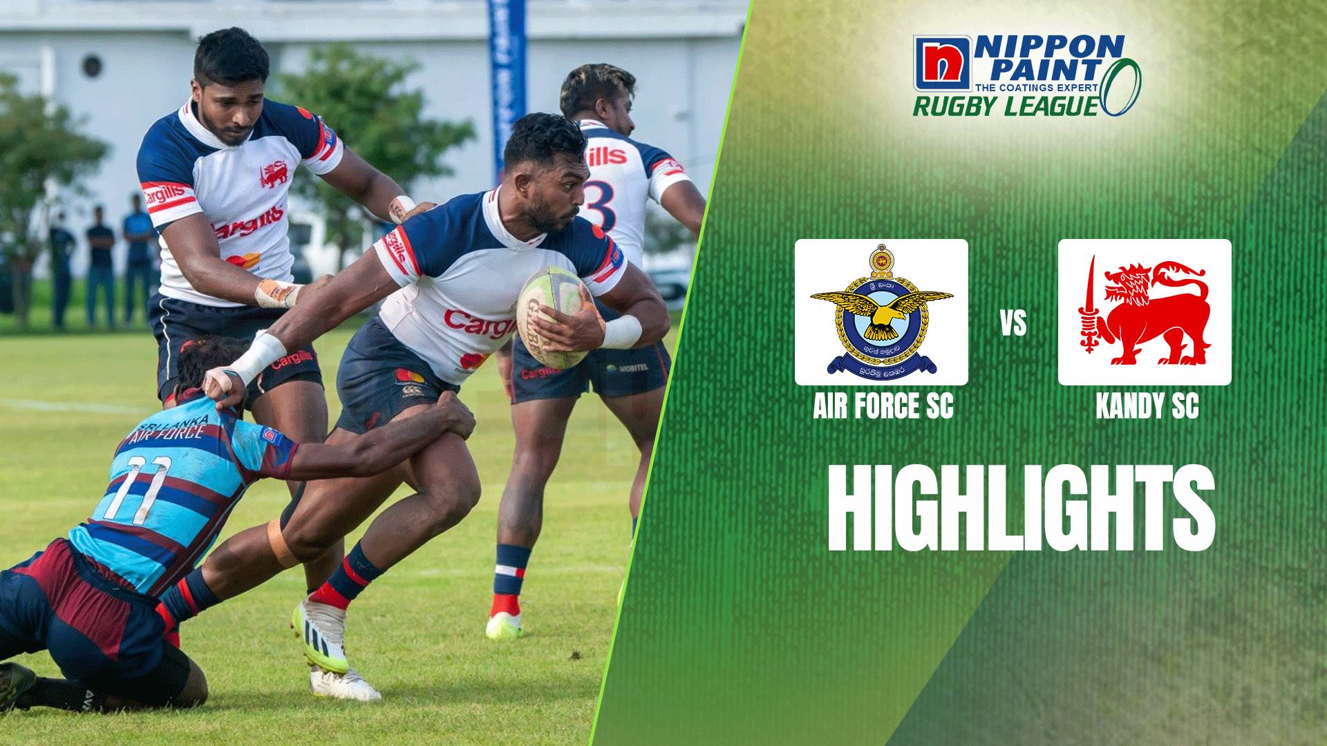 HIGHLIGHTS - Air Force SC vs Kandy SC - Nippon Paint Rugby League 2023/24