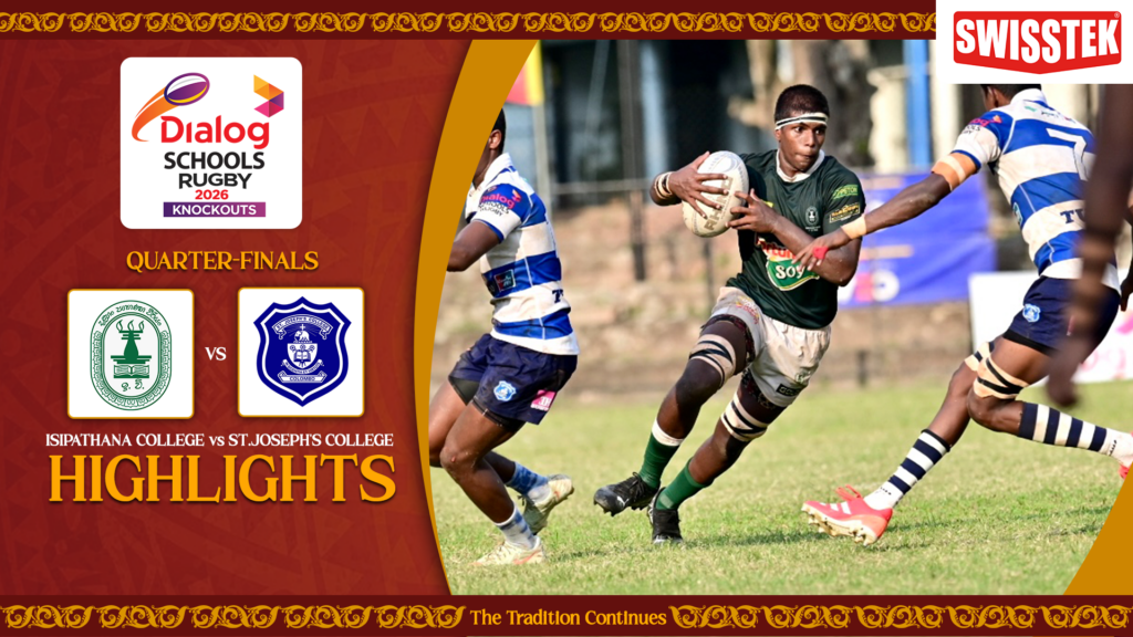 HIGHLIGHTS - Isipathana College vs St. Joseph's College | Quarter ...