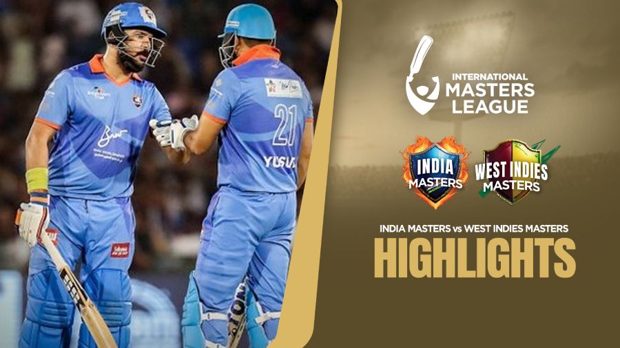 HIGHLIGHTS – India Masters vs West Indies Masters – Match 12 ...