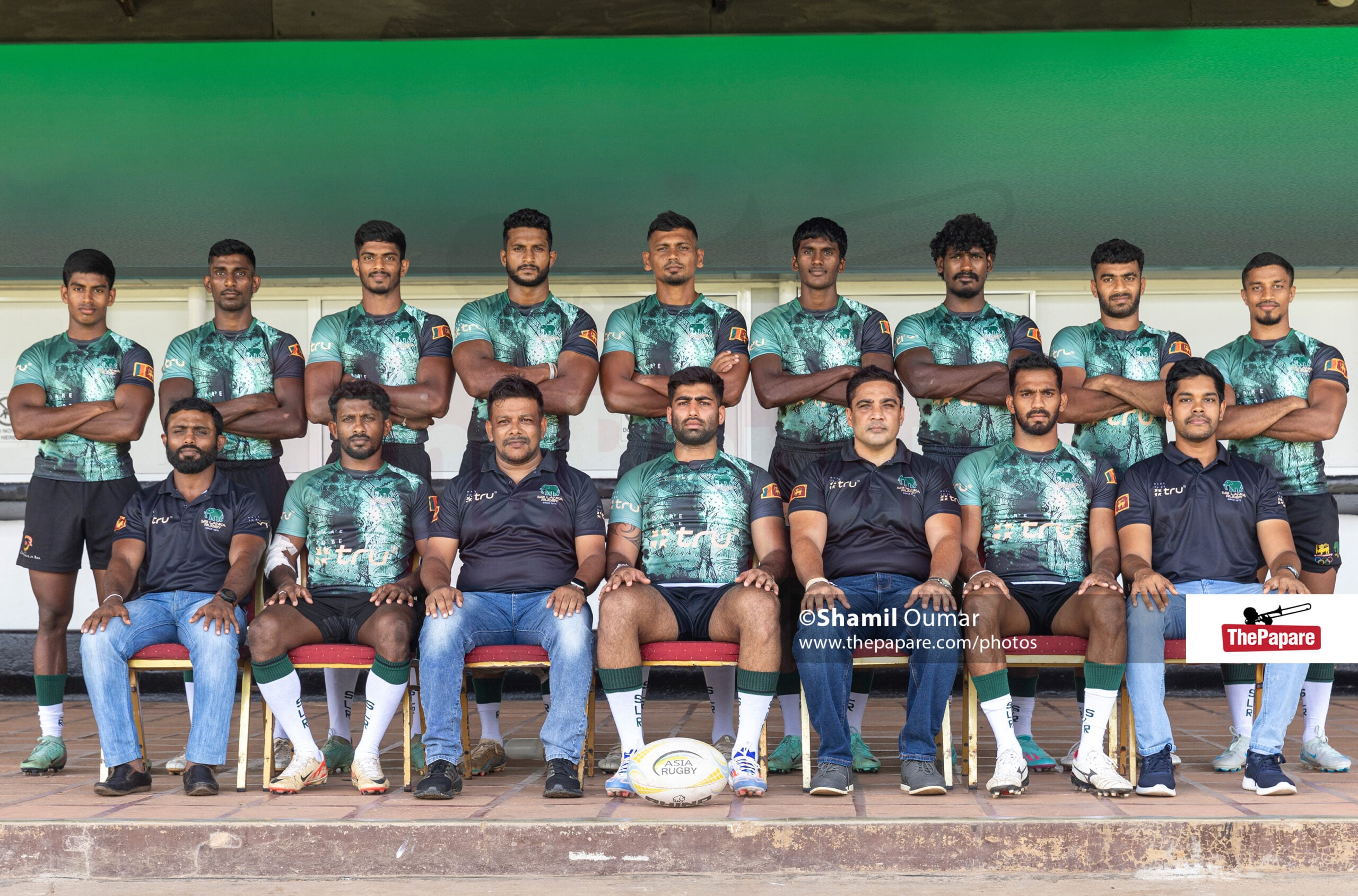 Photos - Sri Lanka Men’s Team for Asia Rugby Sevens Trophy 2024