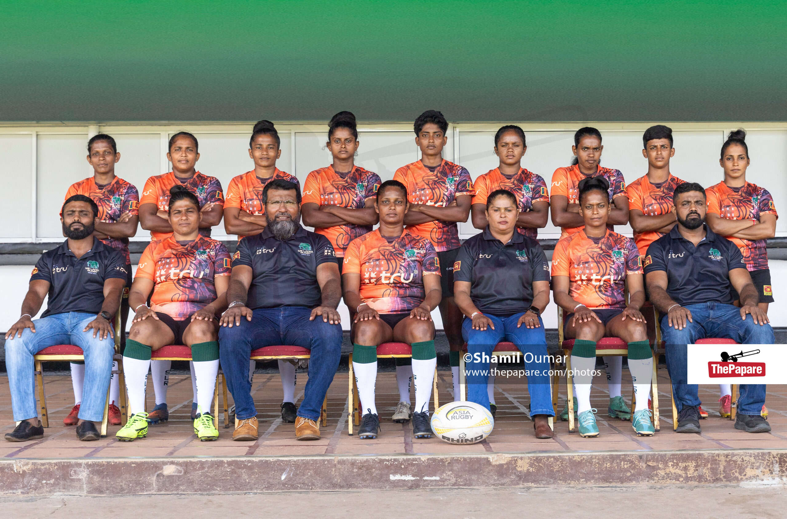 Photos - Sri Lanka Women’s Team for Asia Rugby Sevens Trophy 2024