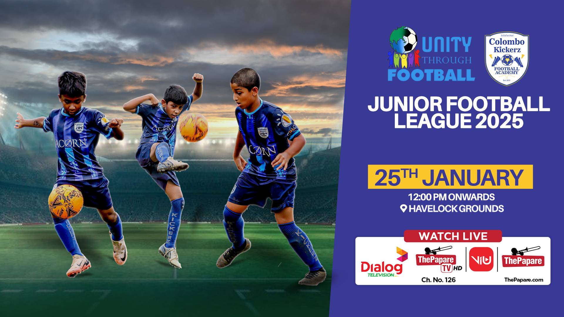 REPLAY – Junior Football League 2025 – Day 3