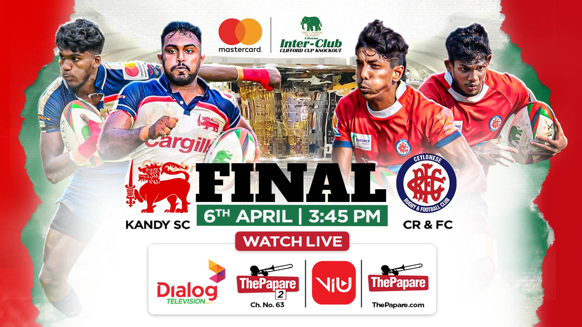 REPLAY – Kandy SC vs CR & FC | Final | Mastercard Inter-Club Clifford ...