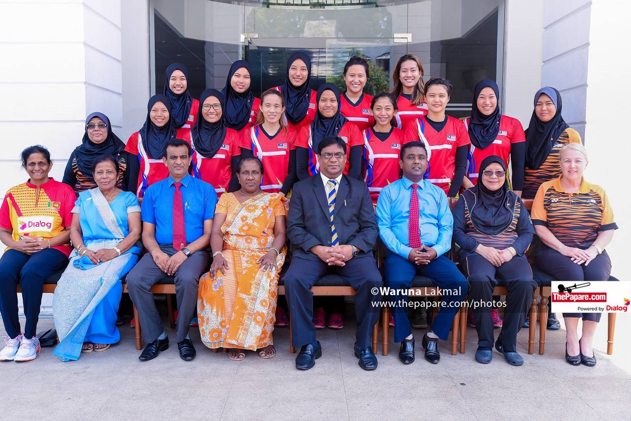 Photos: Kenya & Malaysia Netball Teams visit the Sports Ministry