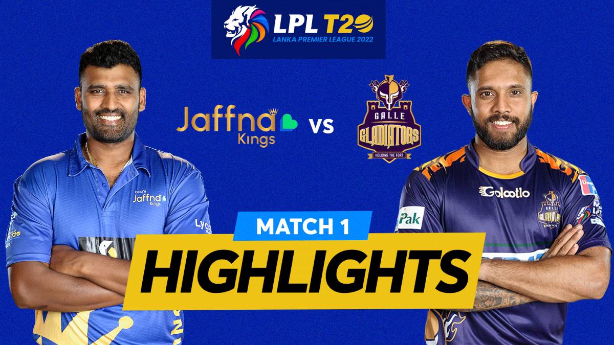 Highlights - Jaffna Kings vs Galle Gladiators – Match 01 | LPL 2022