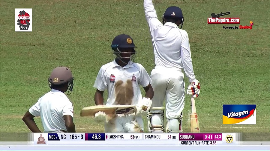 Video - Captain's knock by Nalanda's Lakshitha Manasinghe